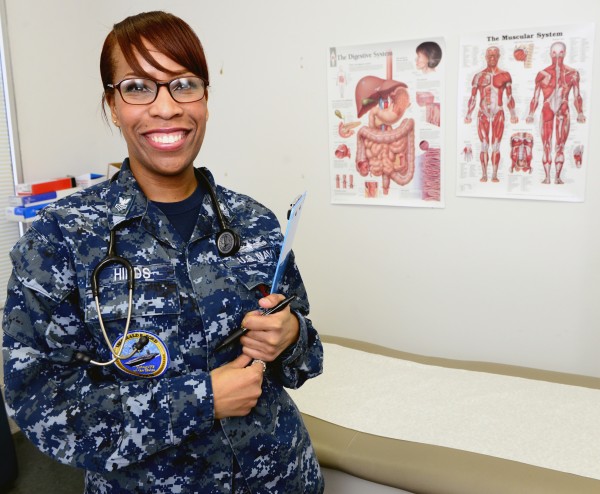 AFMW: Navy Petty Officer Sheena Hinds, Pre-commissioning Unit Gerald R ...