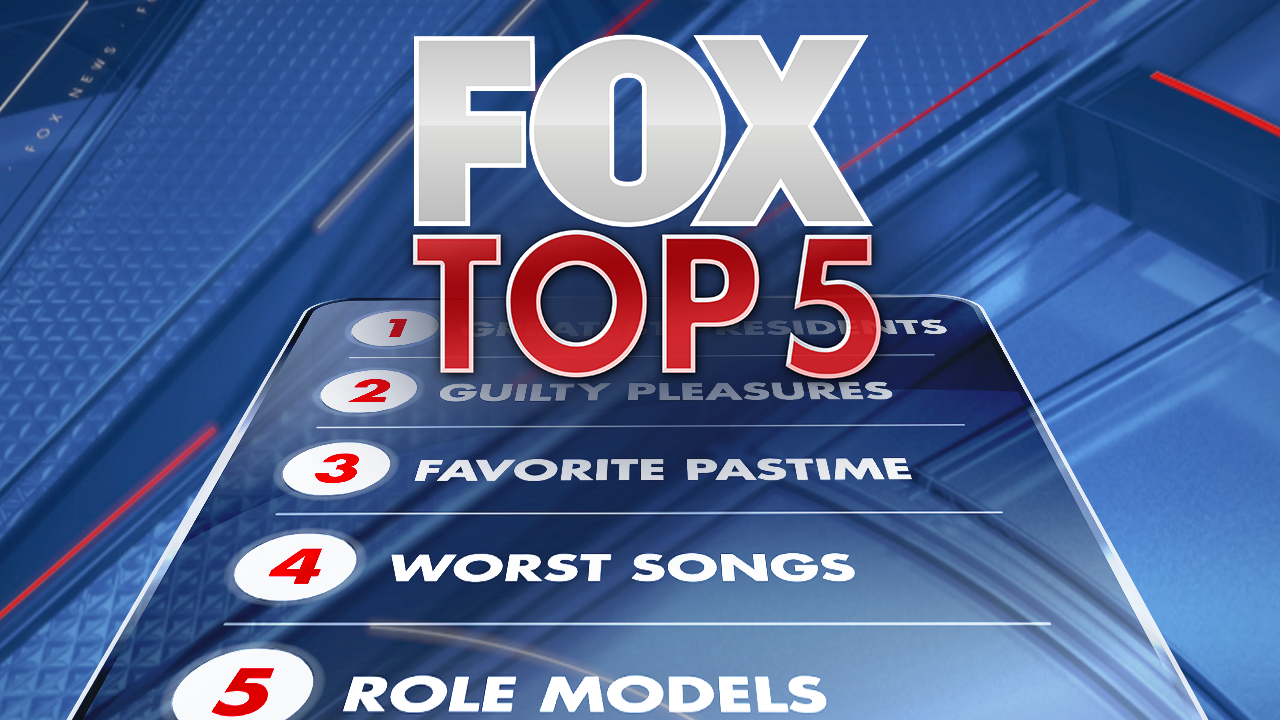 Dana Perino & Tyrus Top 5 Guilty Pleasures | FOX Top 5
