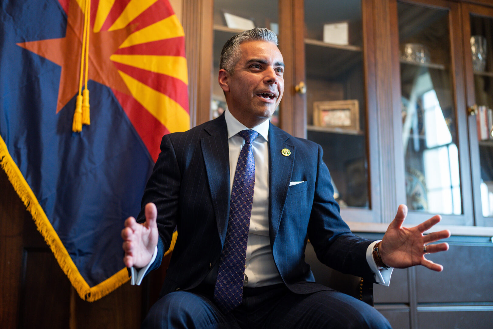 Rep. Juan Ciscomani On the Potential Ouster of Speaker Mike Johnson ...