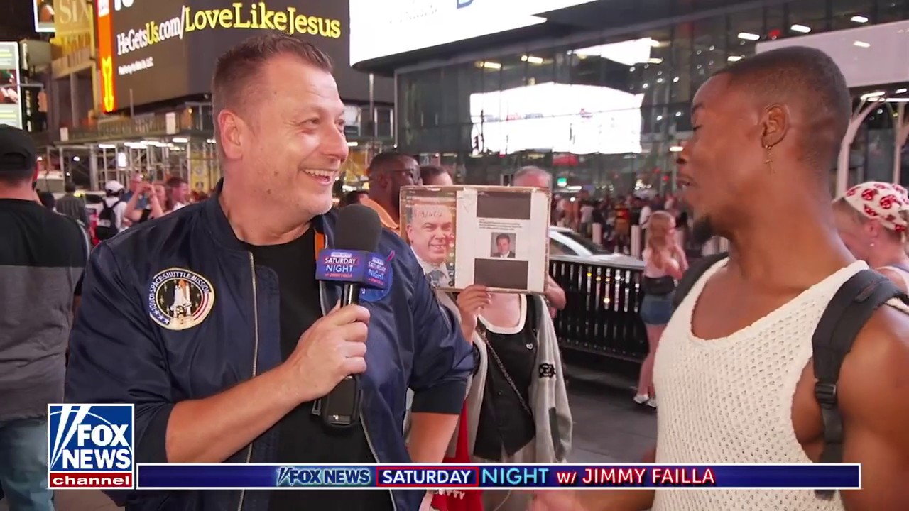 Jimmy Failla Heads To Times Square To Find Out Who Voters Think Will ...