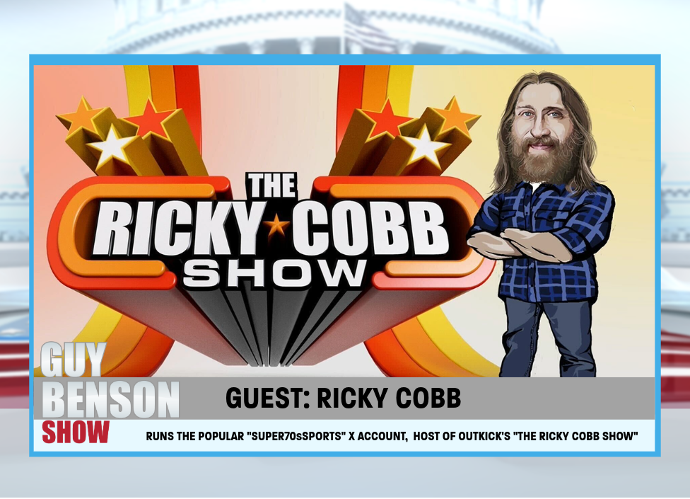 GUY BENSON SHOW: Ricky Cobb (Aka Super70sSports) Weighs In on the ...