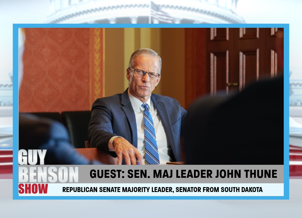 GUY BENSON SHOW: Sen. Maj. Leader John Thune Talks Gov’t Shutdown, FBI ...