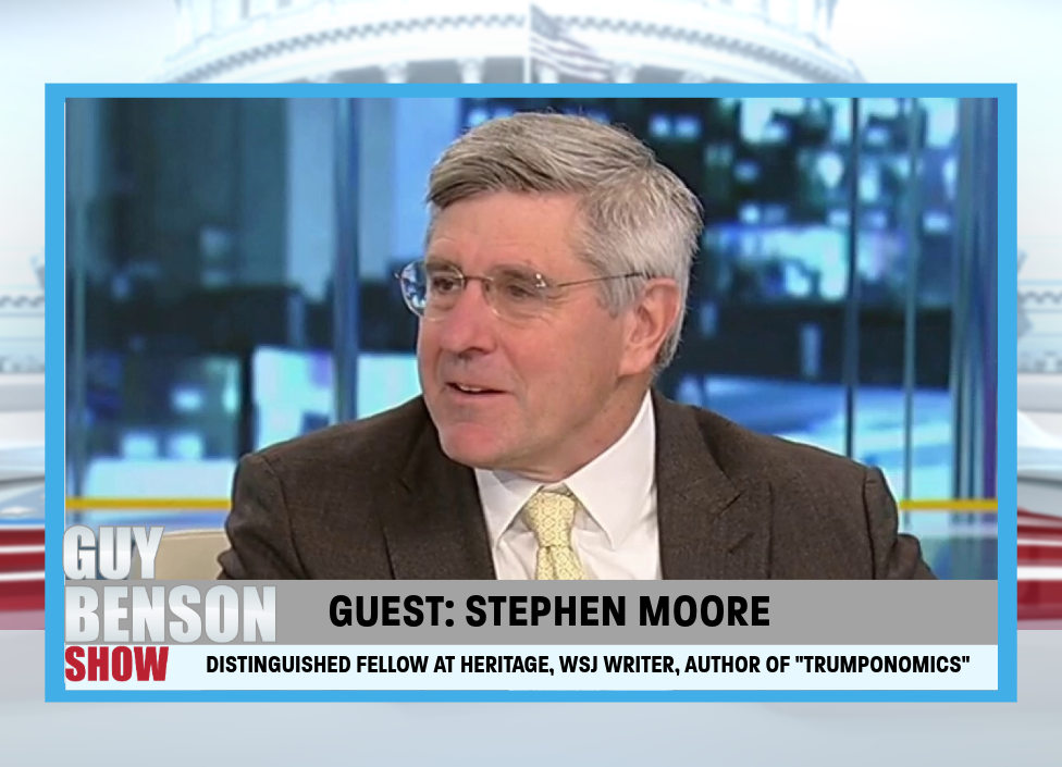 BOO-HOO? Stephen Moore Reacts to Elizabeth Warren’s Ignorant Argument ...