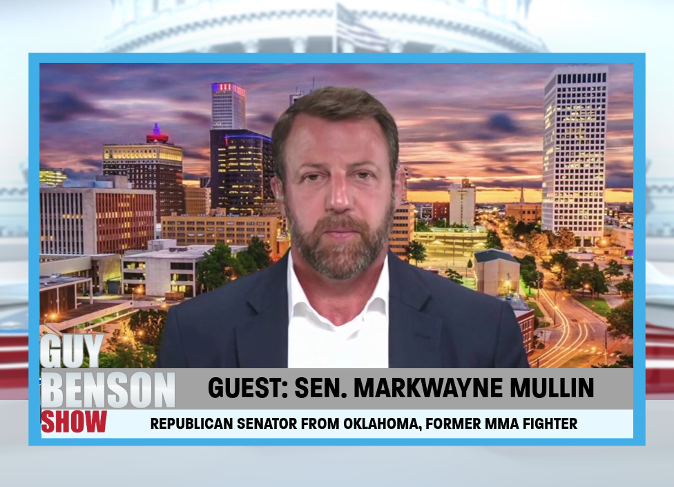 GUY BENSON SHOW: Sen. Markwayne Mullin Remembers Charlie Kirk as a ...