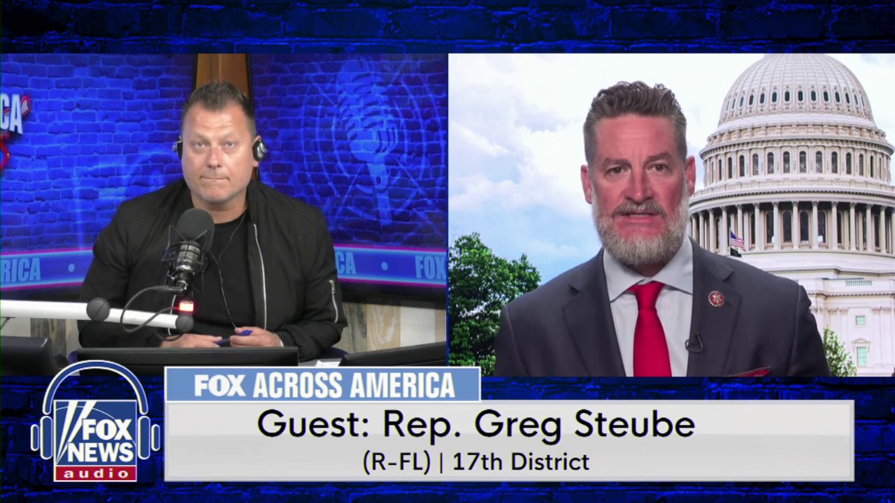 Rep. Greg Steube: Democratic Leadership Throughout Our Country Is ...