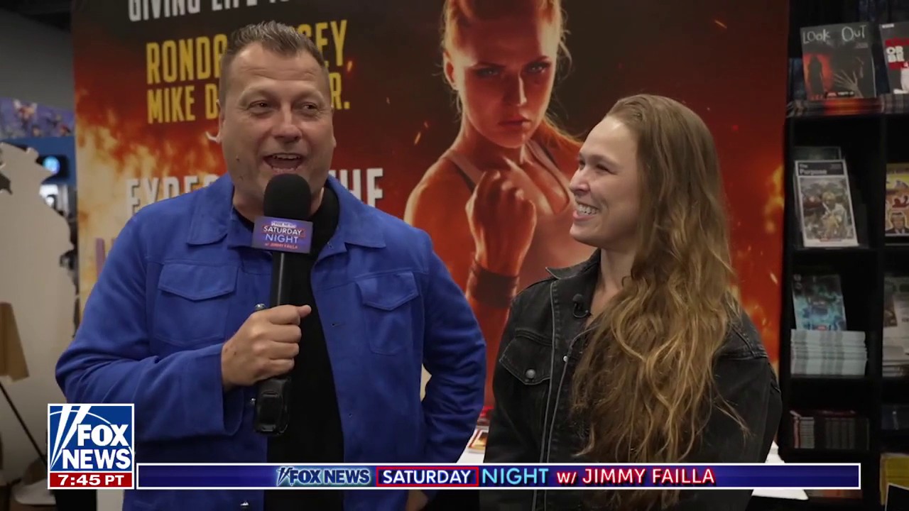 WATCH: Jimmy Failla Catches Up With UFC Legend Ronda Rousey At Comic ...